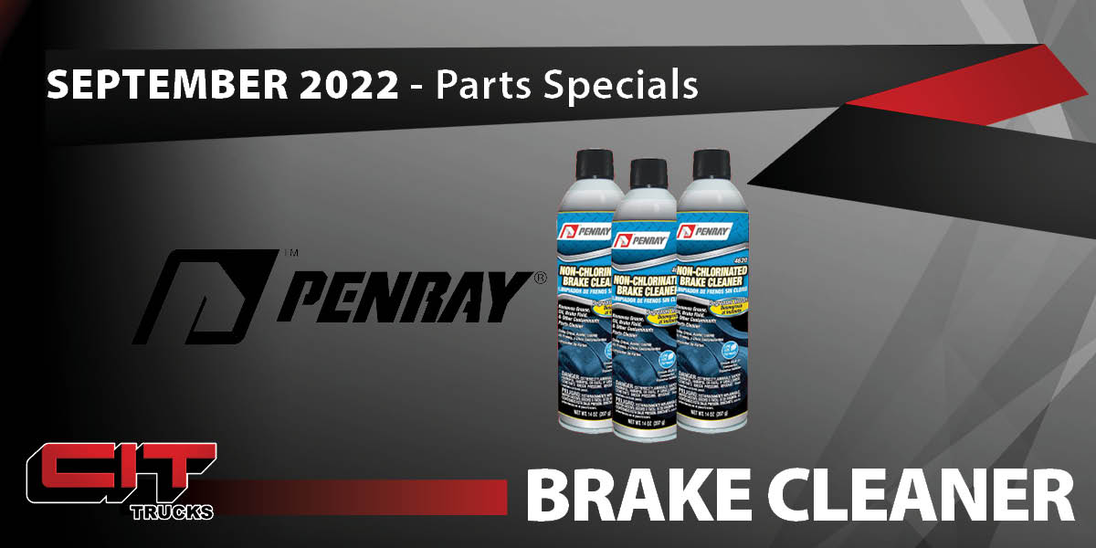 PENRAY Brake Cleaner - September 2022 Parts Special