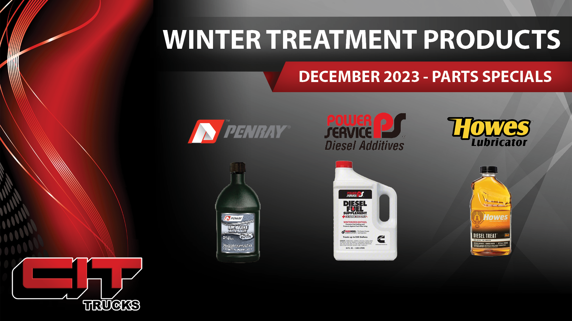 December 2023 Part Specials – Winter Treatment