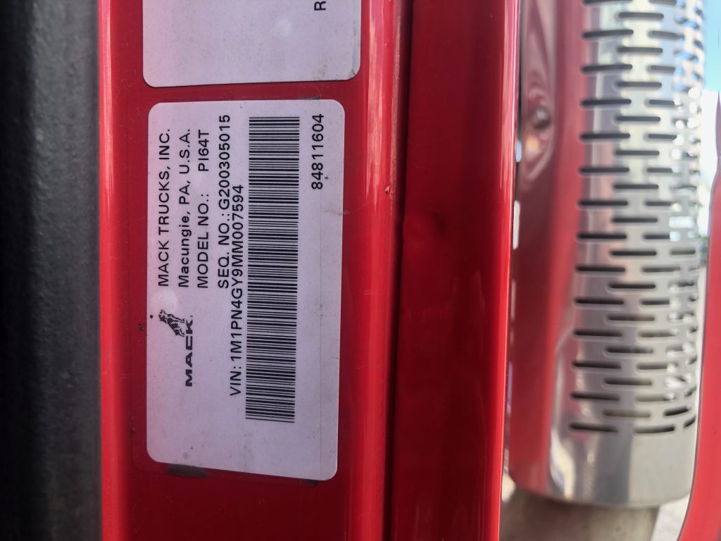 2021 MACK PINNACLE - CIT Trucks